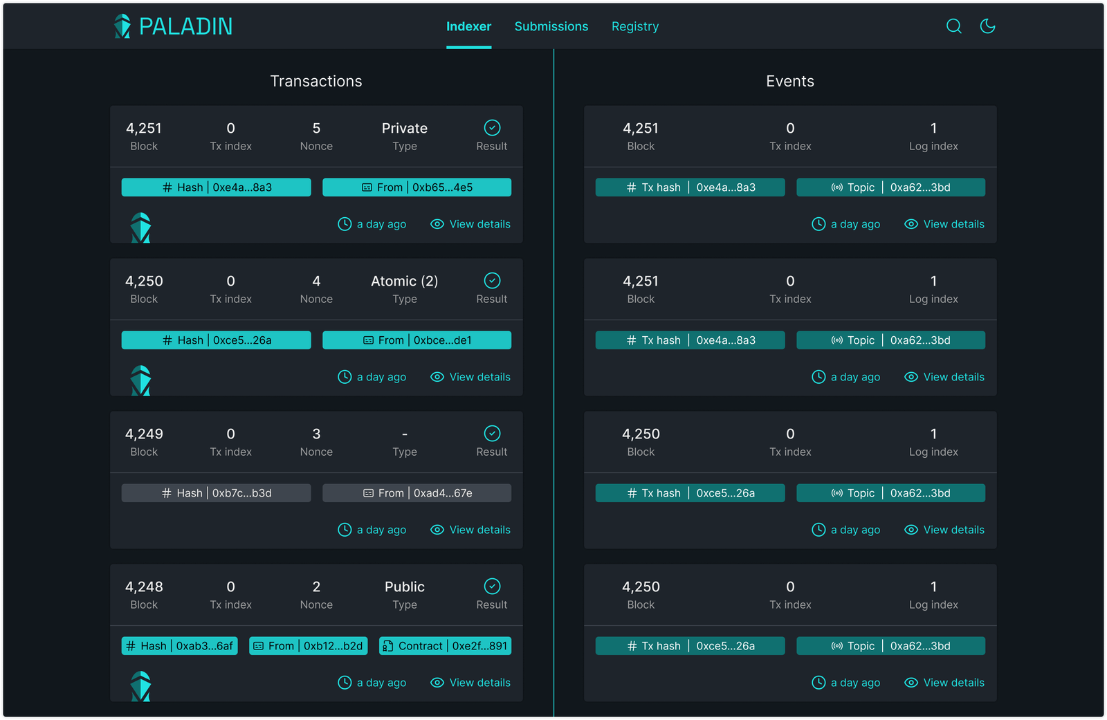 Paladin Programmable Privacy for EVM